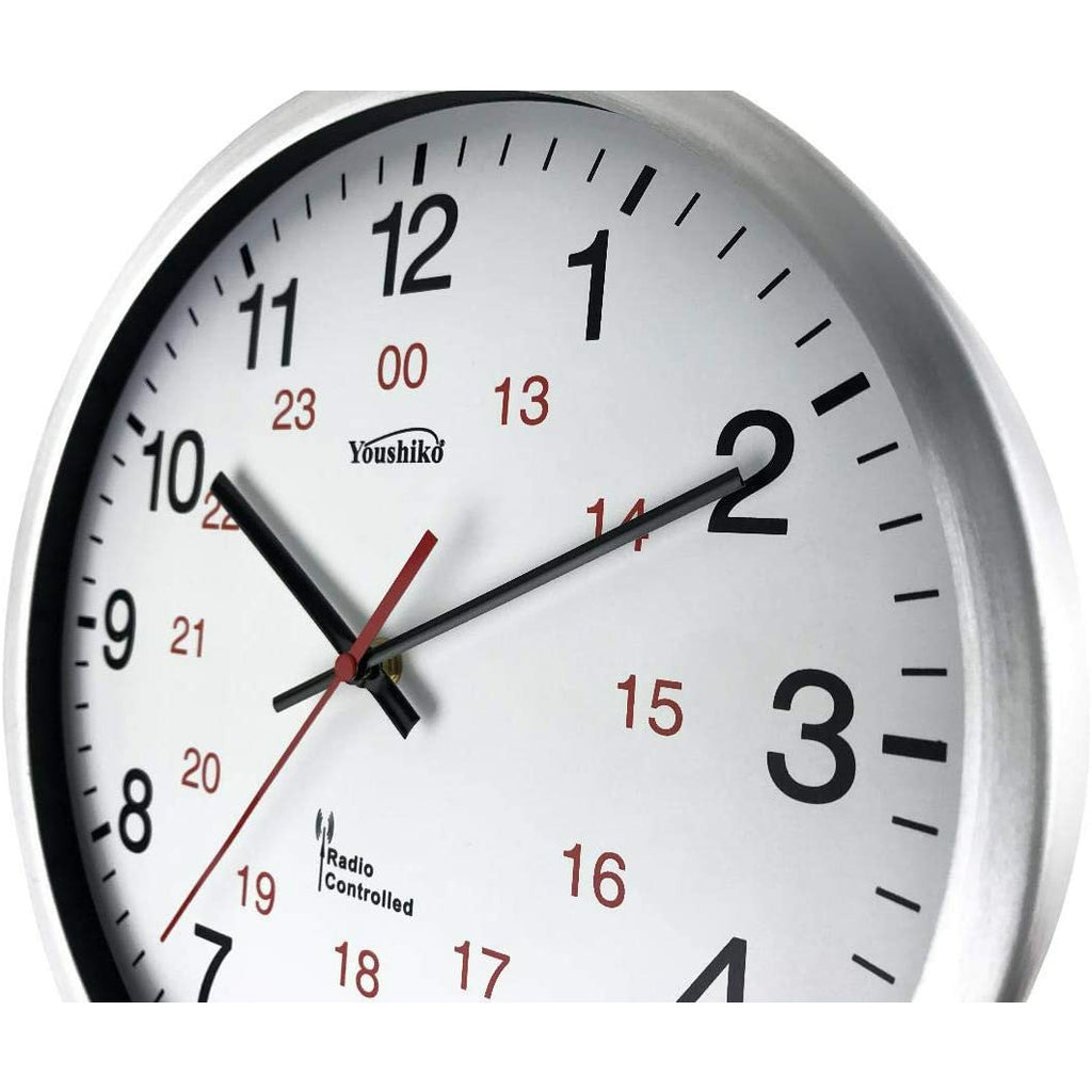 Radio Controlled Wall Clock (Official UK & Ireland Version), Premium Q ...
