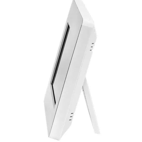 Radio Controlled LCD Wall Mountable and Desk Clock ( Silver ) – Youshiko
